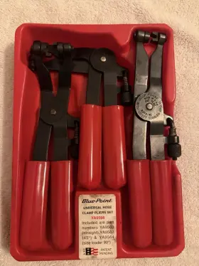 BLUE POINT YA9566 Hose Clamp Plier Set Storage